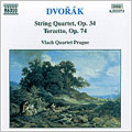 Dvorak: String Quartet Op 34, Terzetto / Vlach Quartet/Vlach String Quartet Prague