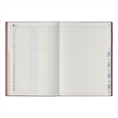 6491 NOLTY アクセスA5マルチプランナー(ピンク)