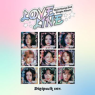 NiziU/LOVE LINE: 2nd Single (Digipack Ver.)(9種セット)＜オンライン限定/日本限定特典付＞