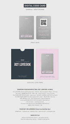 TOMORROW X TOGETHER/TOMORROW X TOGETHER WORLD TOUR ＜ACT : LOVE SICK＞ IN SEOUL DIGITAL CODE