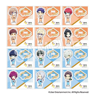 A3! トレーディングアクリルスタンド 極楽湯ミニキャラver. TypeB (全12種ランダム)