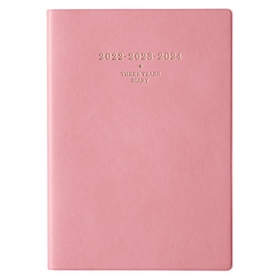 7332 NOLTY メモリー3年日誌(ピンク)[2022年1月始まり]