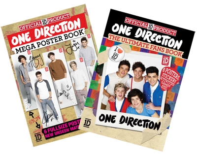 ONE DIRECTION: MEGA POSTER BOOK / THE ULTIMATE FANS BOOK