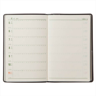 1211 NOLTY 能率手帳1(黒)