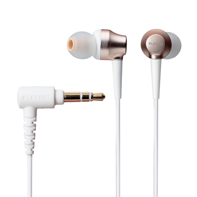 ELECOM ステレオイヤホン ハイレゾ対応 10.0mmドライバ RH1000/ホワイト