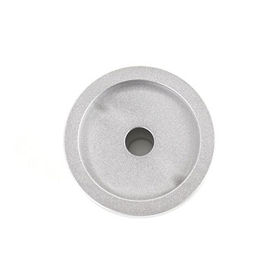 disk union 7インチアダプター SILVER PEARSKIN FINISH