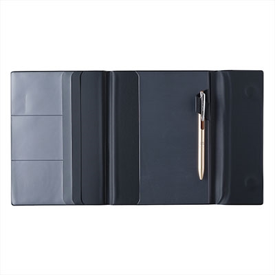 NOLTY(ノルティ) ティオA5 フラップ付き手帳カバー&ブックセット(ブラック) 8720