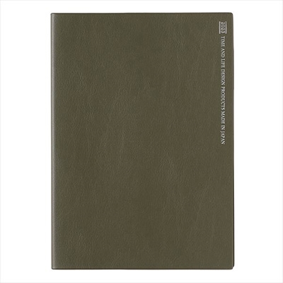 6490 NOLTY アクセスA5マルチプランナー(カーキ)