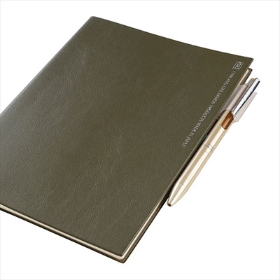 6490 NOLTY アクセスA5マルチプランナー(カーキ)