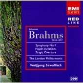 Brahms: Symphony No 1; Haydn Variations/ダニエル・エリクール