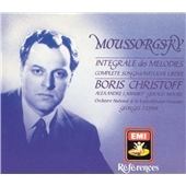 CHRISTOFF/MOORE/LABINSKY/COMP SONGS:MUSSORGSKY