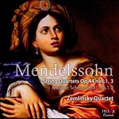 ツェムリンスキー弦楽四重奏団/Mendelssohn: String Quartets No.3, No.5 Op.44-1 & 3, Andante Op.81-1, Scherzo Op.81-2