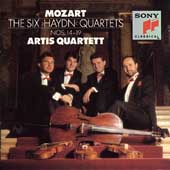アルティス弦楽四重奏団/Mozart: The Six "Haydn" Quartets / Artis Quartet