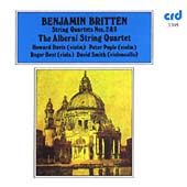 Britten: String Quartet no 2 & 3 / Alberni Quartet